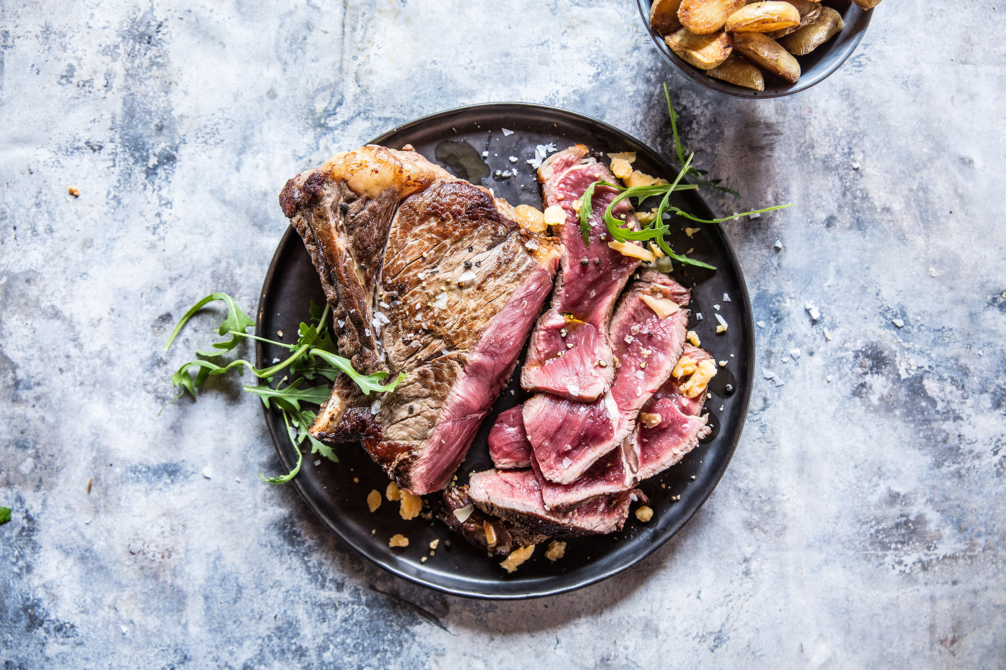 Tagliata van Belgisch Rund met Flandrien Grand Cru | Flandrien Kaas ...